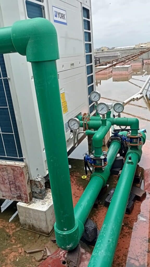 Cooling Tower Piping System | Shree Harikrishna Group